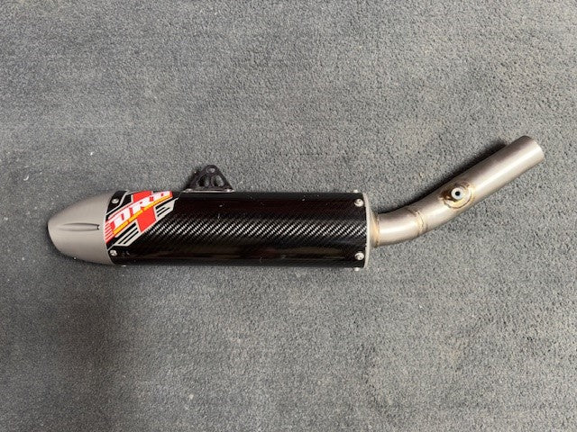 2011-12 HONDA CRF450R DR.D TITANIUM/CARBON FIBER SLIP-ON EXHAUST ...